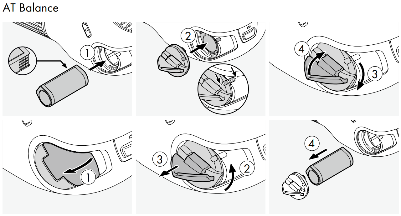 The AT/ST Balance cannot be switched on. What can I do?